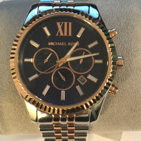 Michael Kors | Accessories | Michael Kors Lexington Mk843 Mens Watch ...